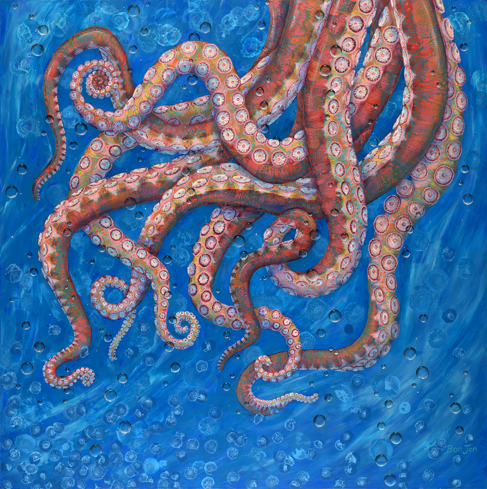 Tentacles Bonnie Johnson Art